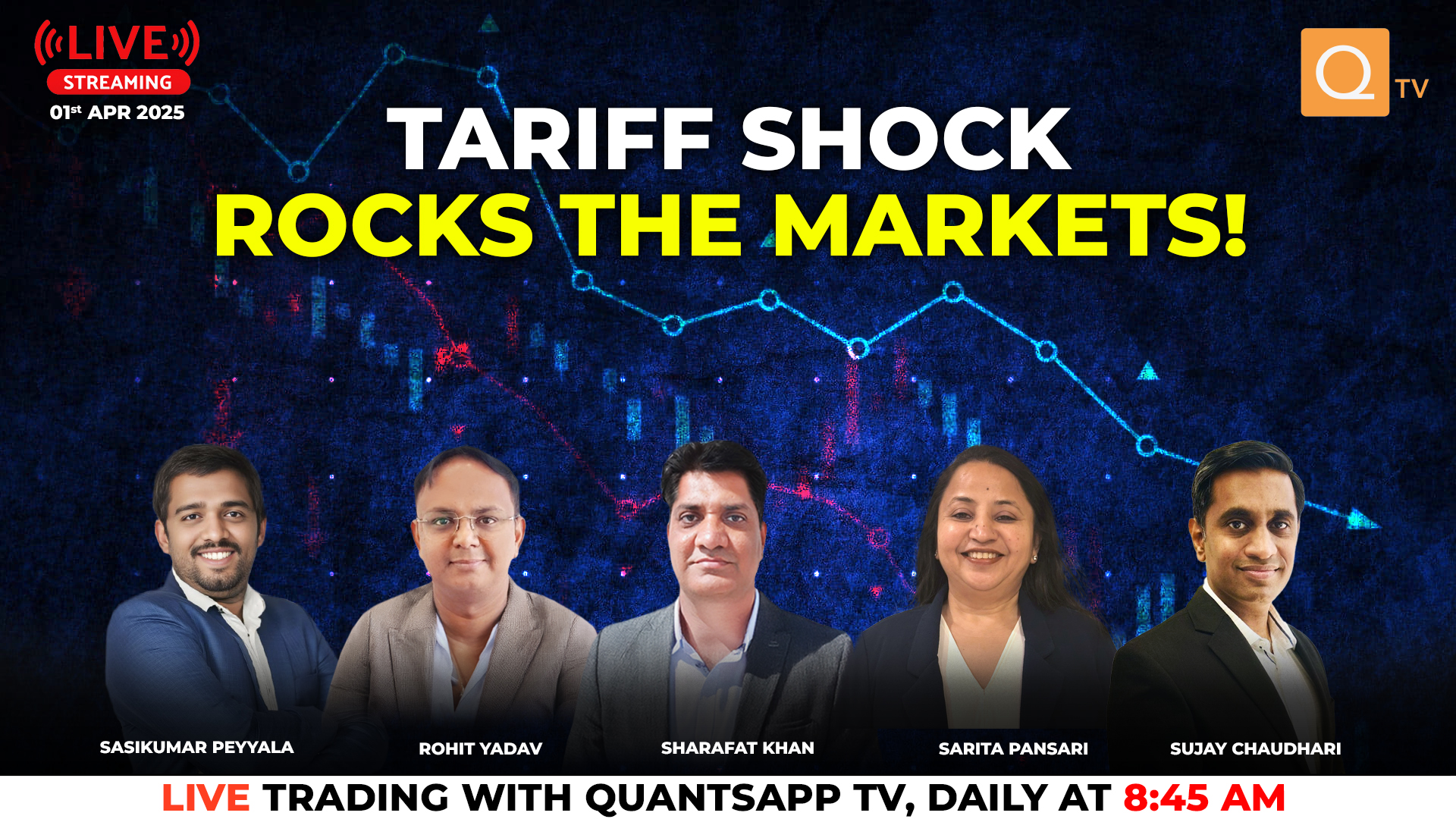 Quantsapp TV: Nifty Stock Market Trading & NSE Option Chain Live Updates