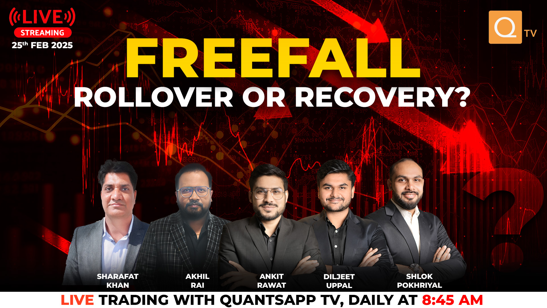 Quantsapp TV: Nifty Stock Market Trading & NSE Option Chain Live Updates